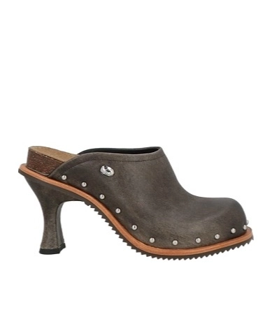 DIESEL® Embellished Round Toe Mules