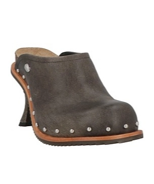 DIESEL® Embellished Round Toe Mules