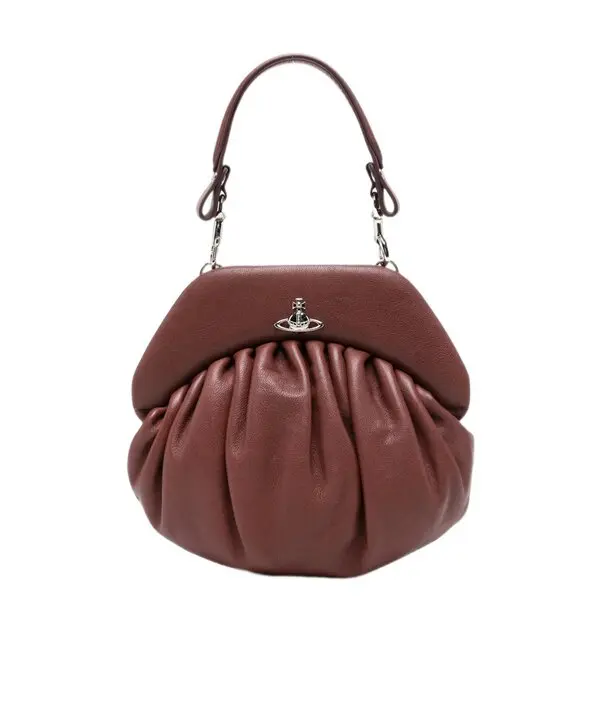 VIVIENNE WESTWOOD Brooke Leather Clutch Bag