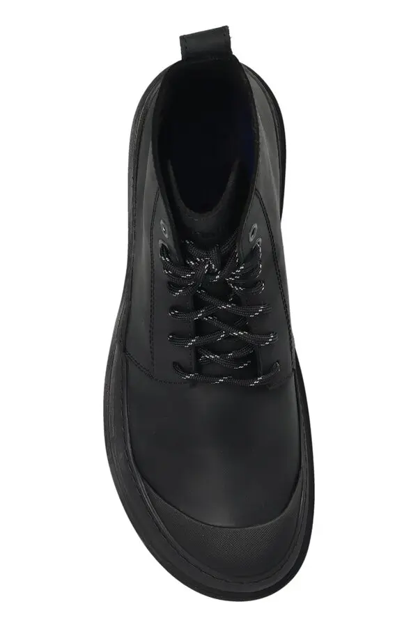 BIRKENSTOCK Prescott Lace-up Ankle Boots - Black