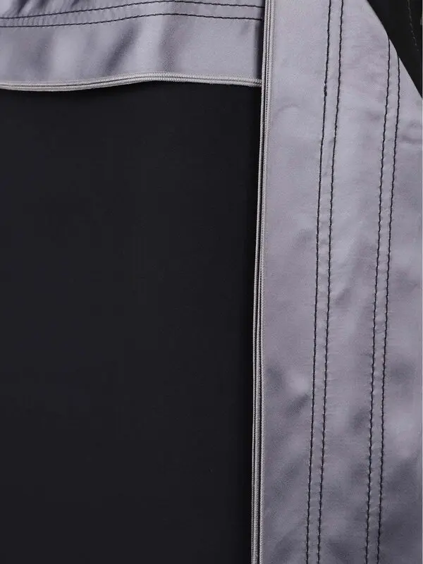 Marni Satin Trim Sleeveless Dress