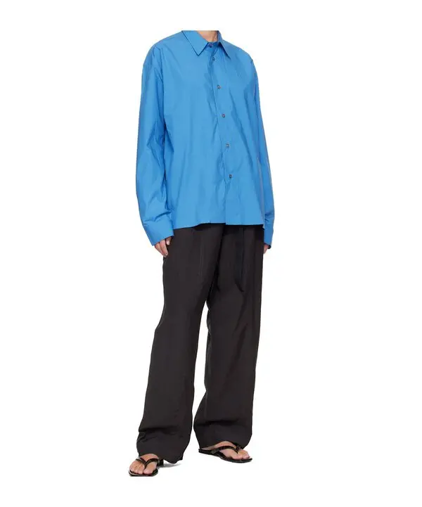 Studio Nicholson Calvo Elasticated-waist Trousers - Black