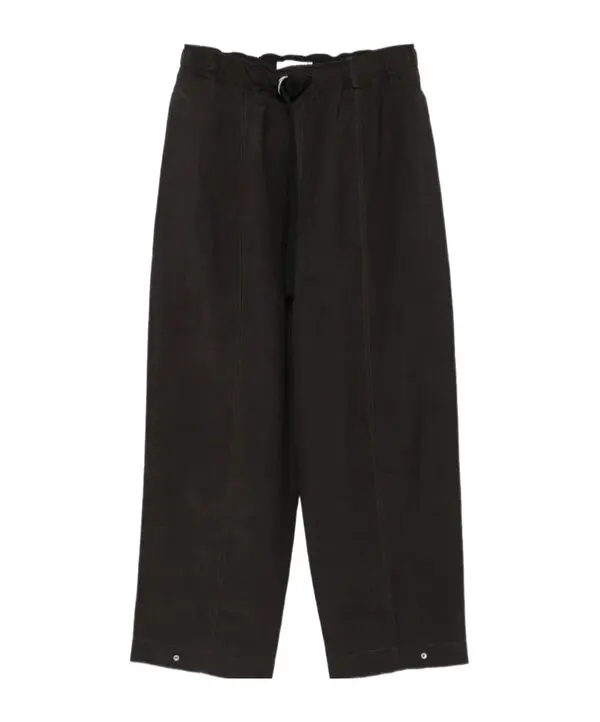 Studio Nicholson Calvo Elasticated-waist Trousers - Black