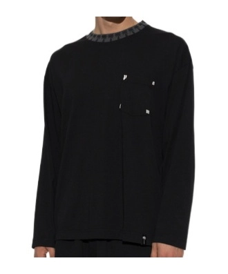 Palm Angels Long-sleeve Pure Cotton T-shirt