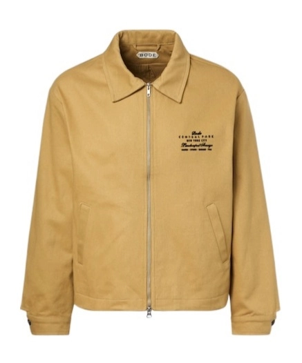 BODE Central Park Cotton Blouson Jacket - No