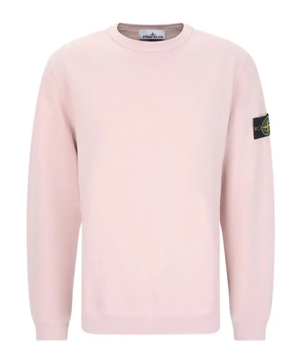 Stone Island Compass Patch Crewneck Sweatshirt - No
