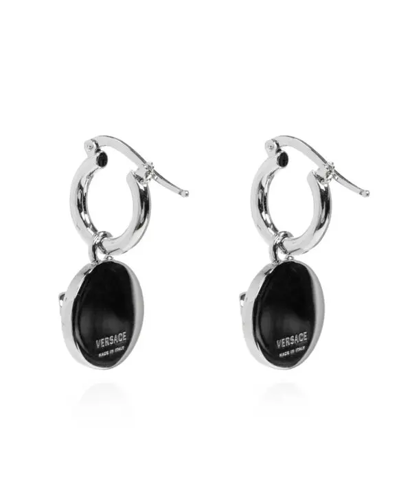 Versace Medusa Head Pendant Hoop Earrings