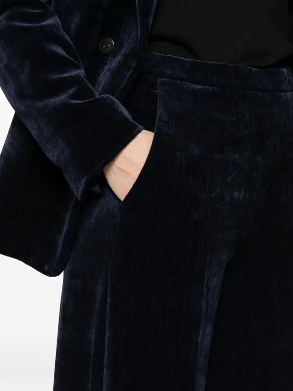 FORTE_FORTE High-waisted Wide-leg Casual Trousers