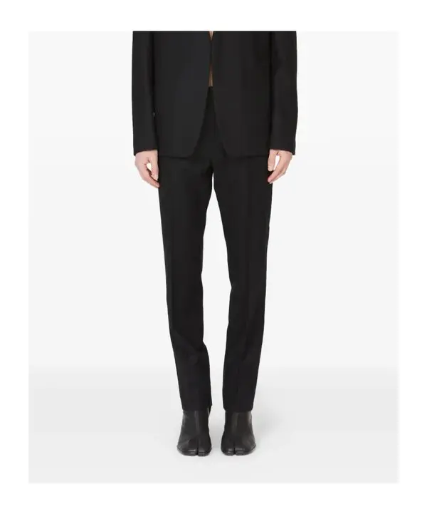 MAISON MARGIELA Drawstring Waist Tapered Leg Trousers
