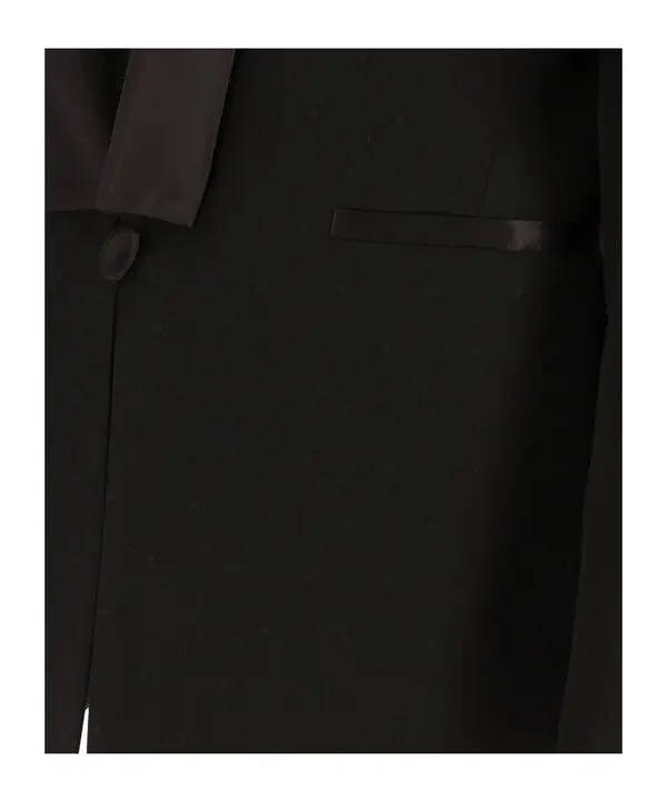 FORTE_FORTE Long-sleeved Tailcoat-style Blazer