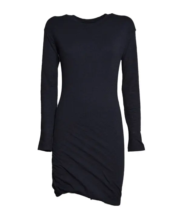 JIL SANDER Long Sleeve Crewneck Dress - No