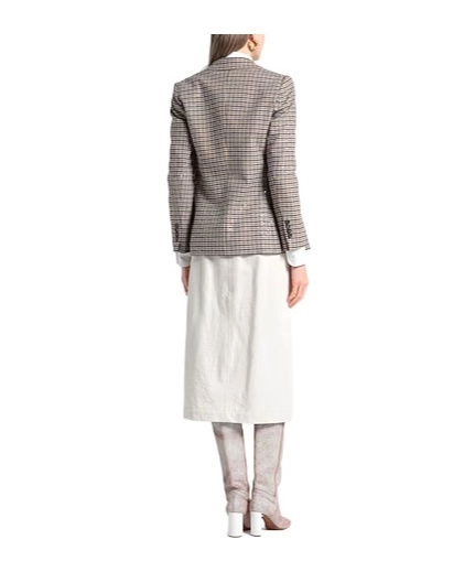 Brunello Cucinelli Checked Double-breasted Sequined Blazer