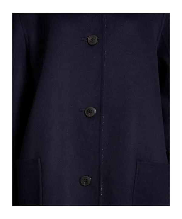 Tory Burch Single-breasted Flannel Coat