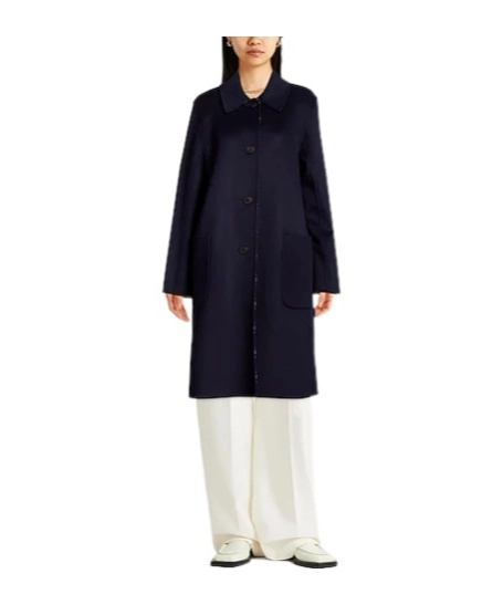 Tory Burch Single-breasted Flannel Coat