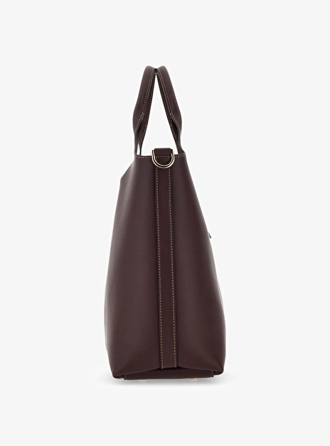 TOD'S Logo Engraved Mini Shopping Bag