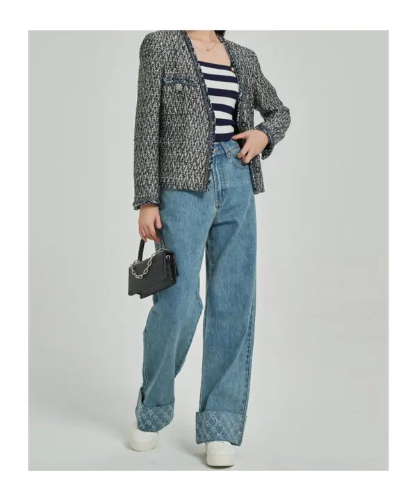 Marissa Chiara Diamond-studded Jeans