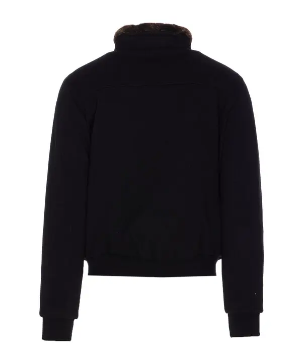 MOORER Bellati-mrw Padded Jacket With Fur Collar