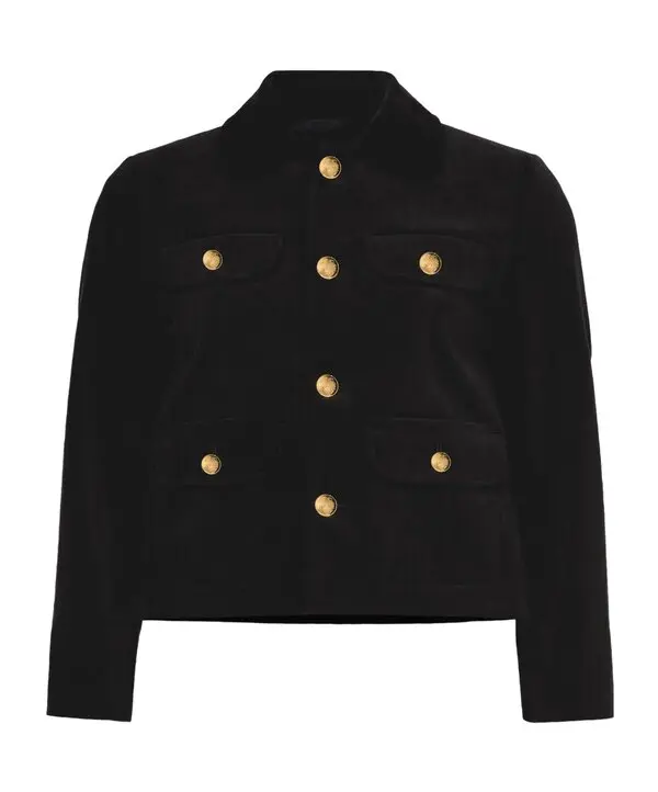 NILI LOTAN Lapel Casual Jacket - Black