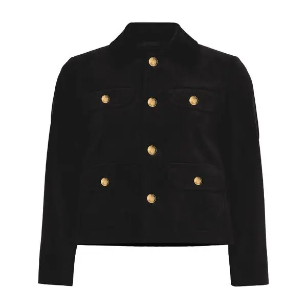 NILI LOTAN Lapel Casual Jacket - Black