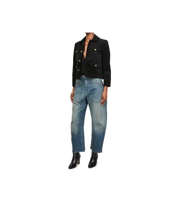NILI LOTAN Lapel Casual Jacket - Black
