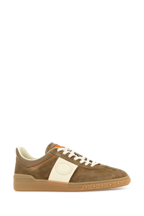 Valentino Garavani Cappuccino Suede Upvillage Sneakers - Brown