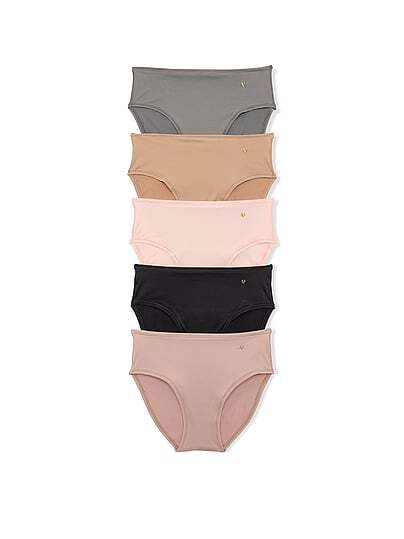 Victoria's Secret Love Cloud 5-pack Mid-rise Bikini Panties - Print