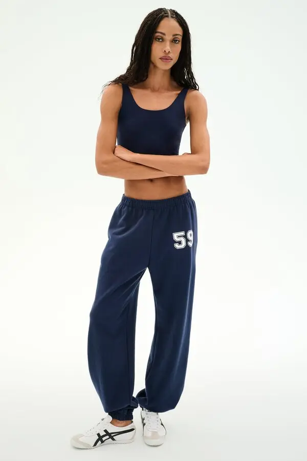 Splits59 Serena French Terry Oversized Sweatpant - Indigo/59