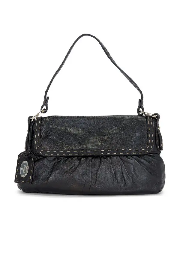 Fendi Chef Shoulder Bag - Black