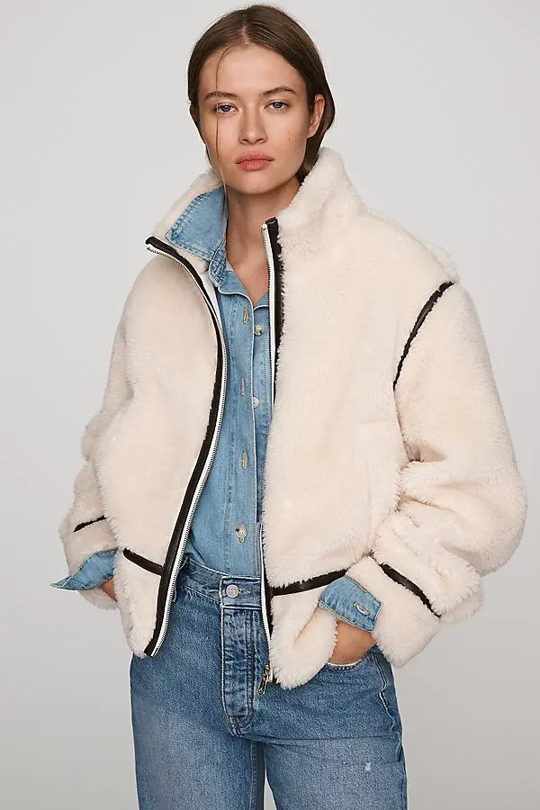 Bernardo Sherpa Fleece Jacket