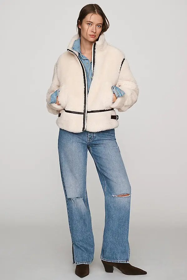 Bernardo Sherpa Fleece Jacket
