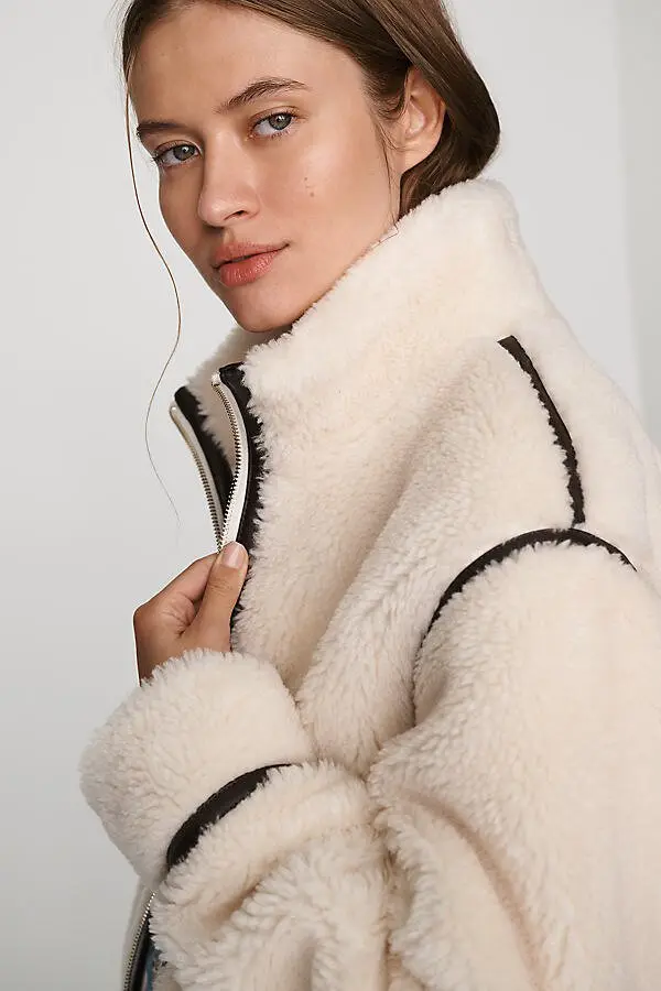 Bernardo Sherpa Fleece Jacket