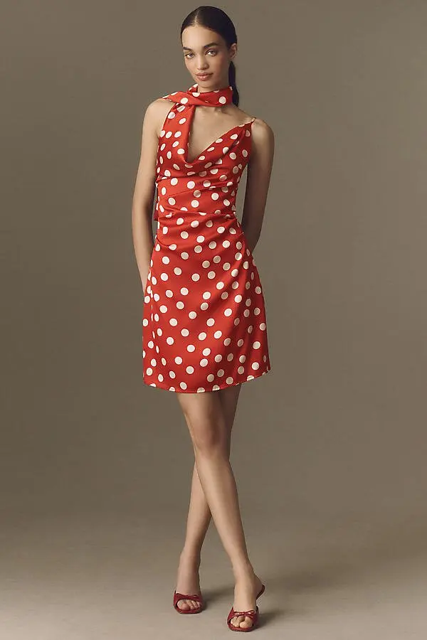 Anthropologie Endless Rose Scarf Mi Dress