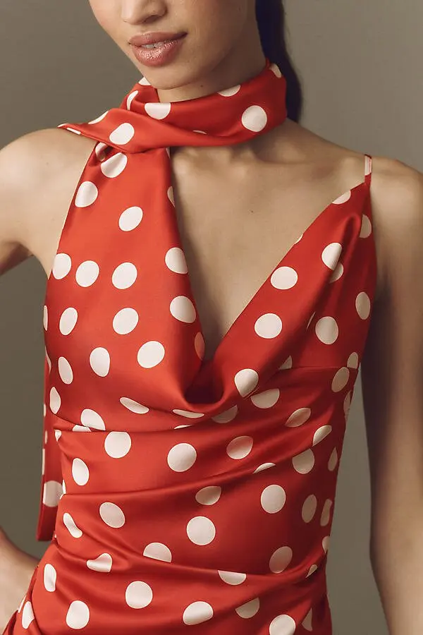 Anthropologie Endless Rose Scarf Mi Dress