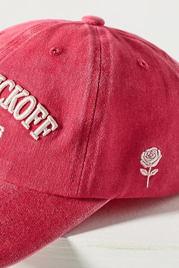 WORN/WEST Social Club Baseball Cap - Washed Red