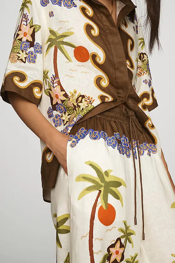 ALEMAIS Island Cove Wide-leg Pants