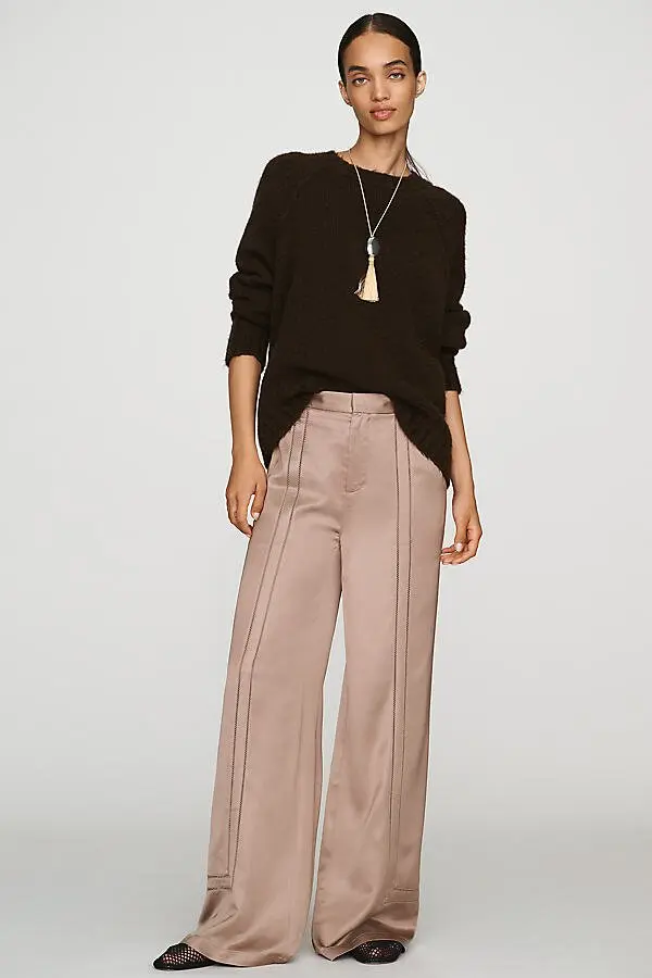 Ag Sarah Satin Trousers
