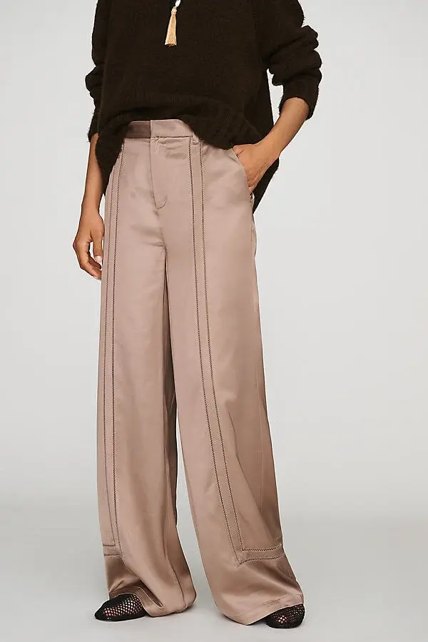 Ag Sarah Satin Trousers