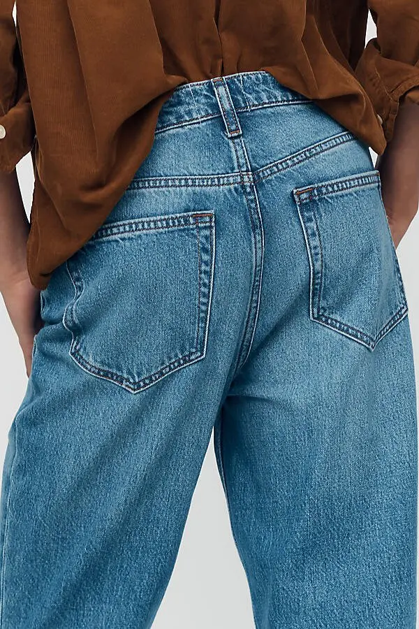 Anthropologie Reformation Leda High-rise Straight Jeans