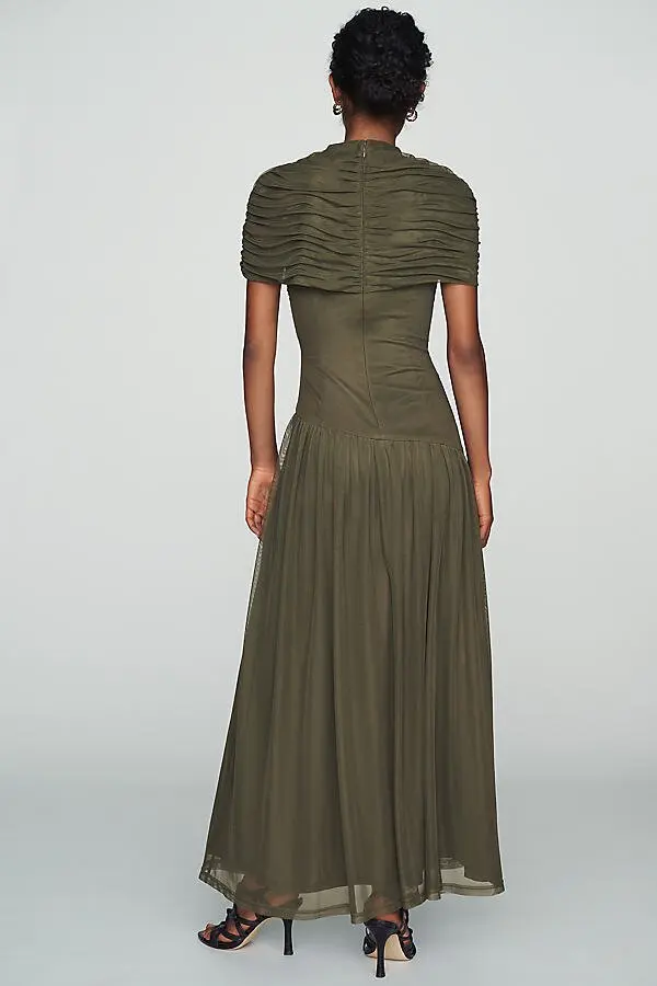 HUTCH Pasha Mesh Maxi Dress