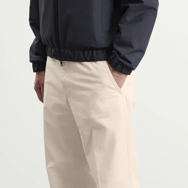 Moncler Cotton Gaberdine Trousers