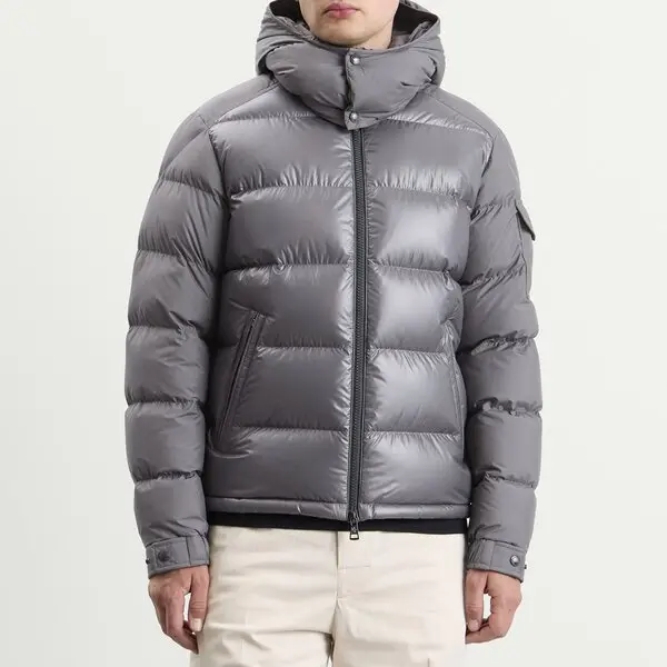 Moncler Maya Mixed Materials Padded Jacket