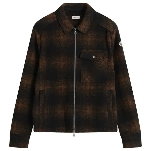Moncler Check Shirt Jacket
