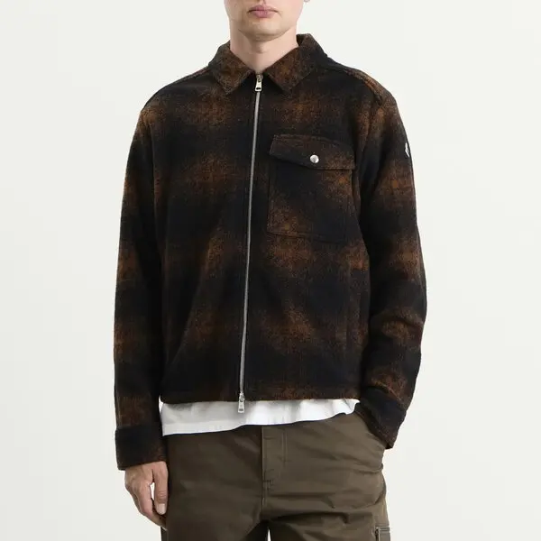 Moncler Check Shirt Jacket