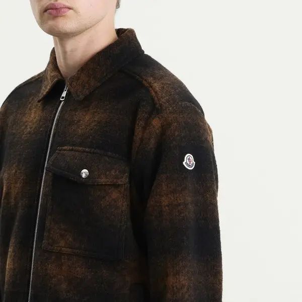 Moncler Check Shirt Jacket