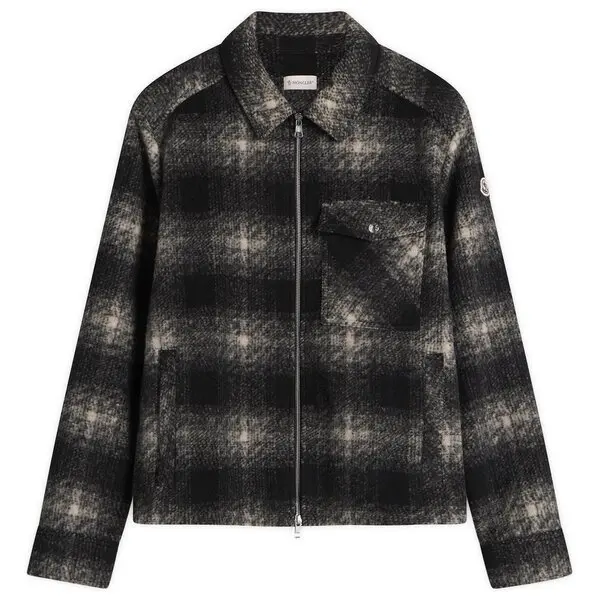 Moncler Check Shirt Jacket