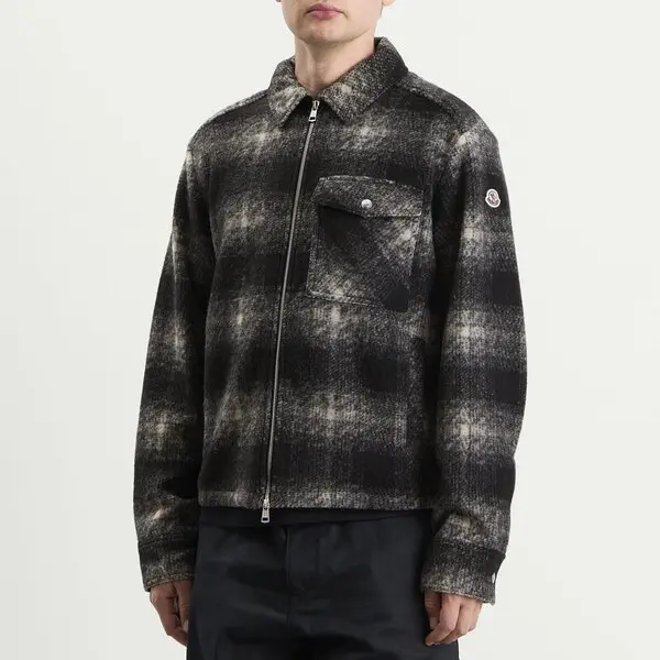 Moncler Check Shirt Jacket