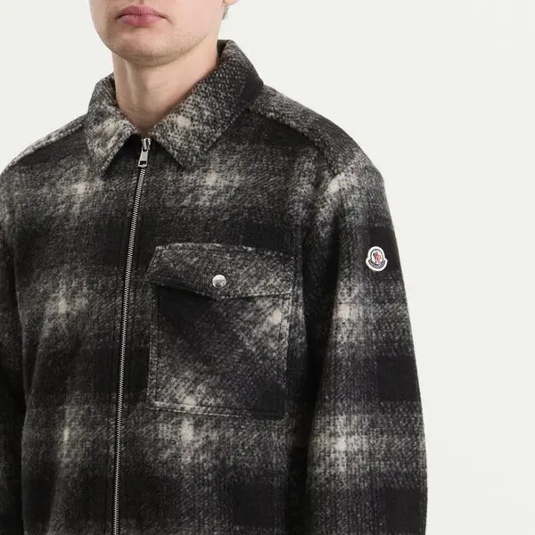 Moncler Check Shirt Jacket