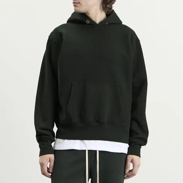 LES TIEN Heavyweight Hoodie - Pine
