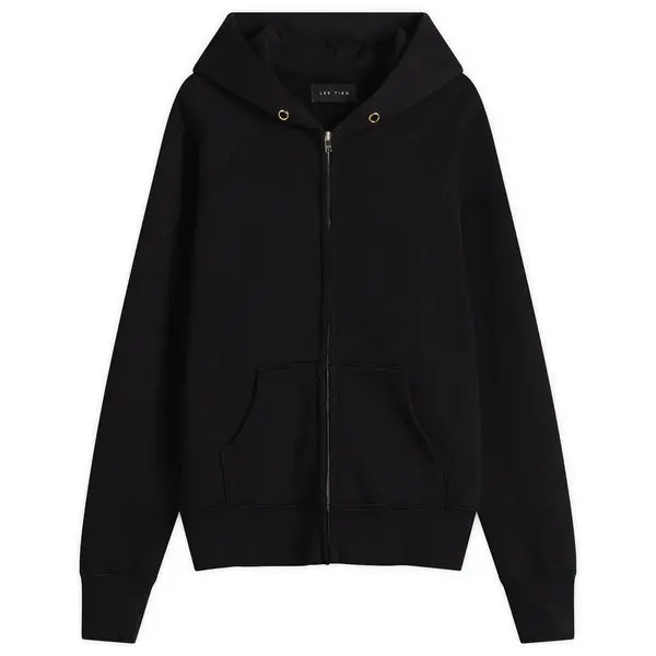 LES TIEN Heavyweight Raglan Zip Hoodie