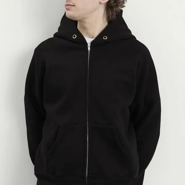LES TIEN Heavyweight Raglan Zip Hoodie